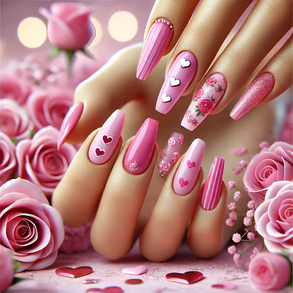 The Ultimate Guide to Pink Valentine's Day Nails: Trends, Meaning, and ...