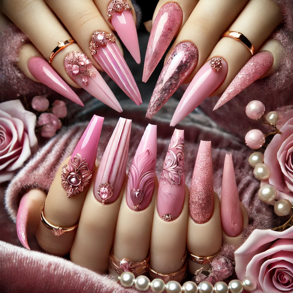The Ultimate Guide to Pink Valentine's Day Nails: Trends, Meaning, and ...